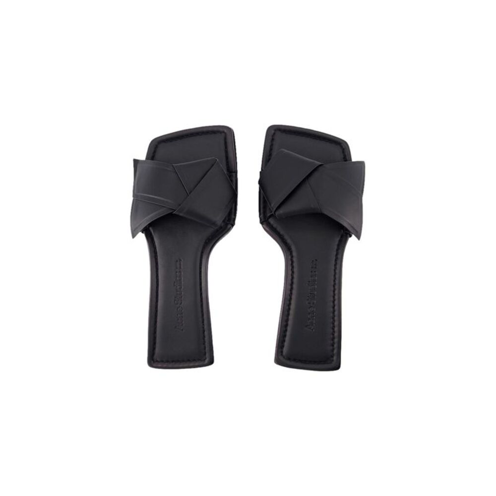 Acne Studios | Shoes | Acne Studios Musubi Sandals Leather Black Women ...